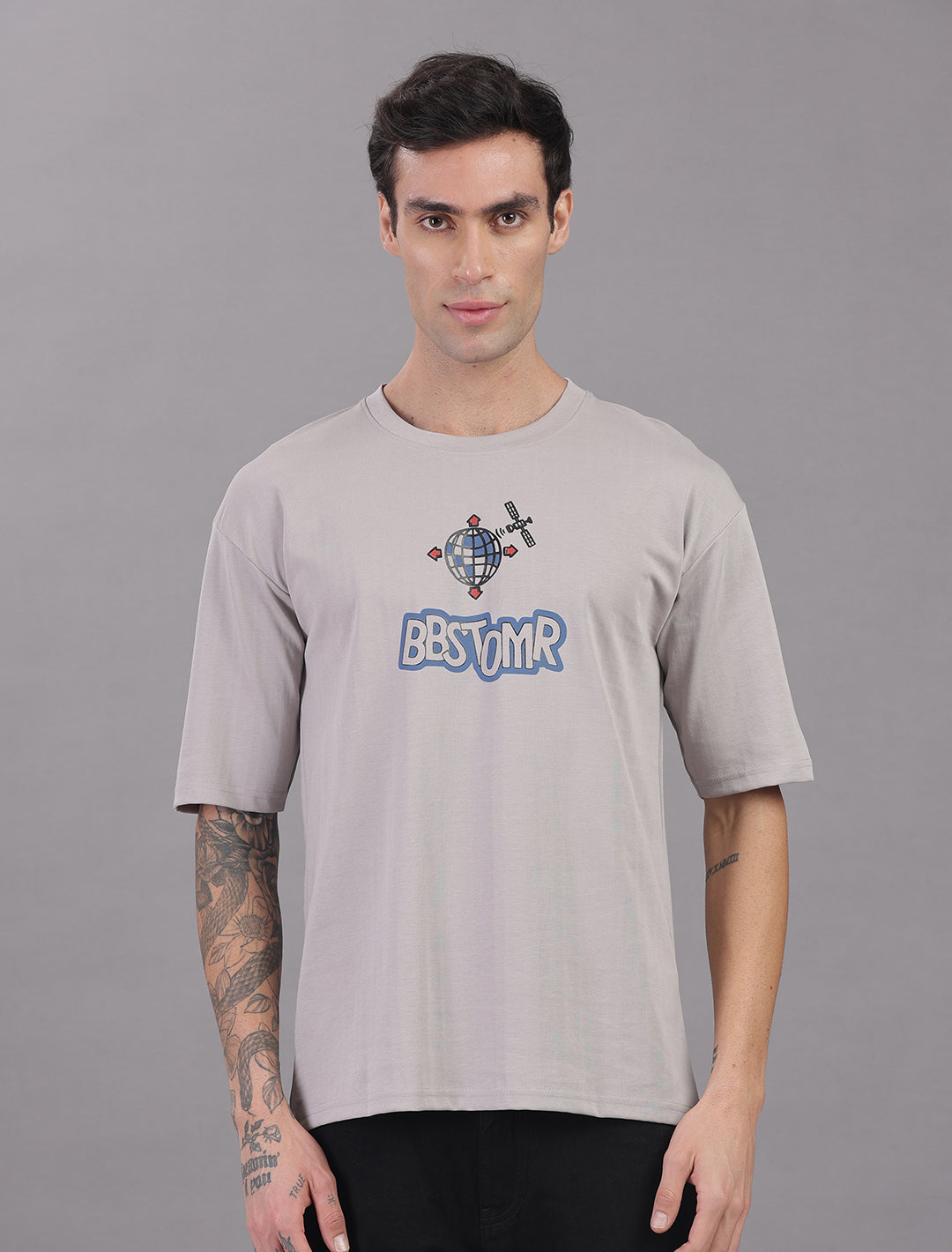Interlock Canvas Oversized - Light Grey
